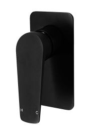 KW Tiles | Cascade Shower Mixer Electroplated Matt Black